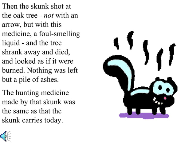 The Scent of the Skunk | PPT