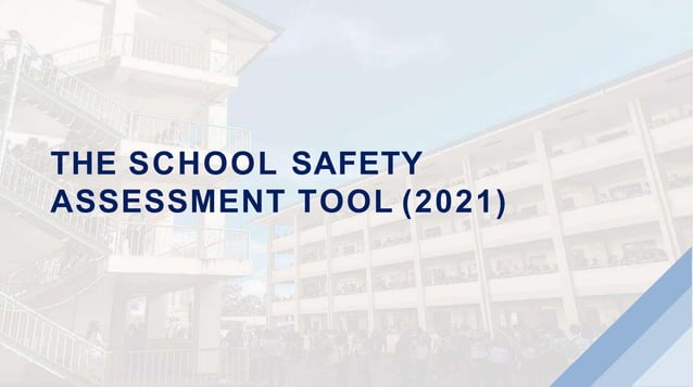 The school-safety-assessment-tool-2021 | PPTX | Professional School ...