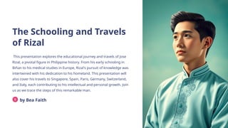 The-Schooling-and-Travels-of-Rizal.pptxb | PPTX
