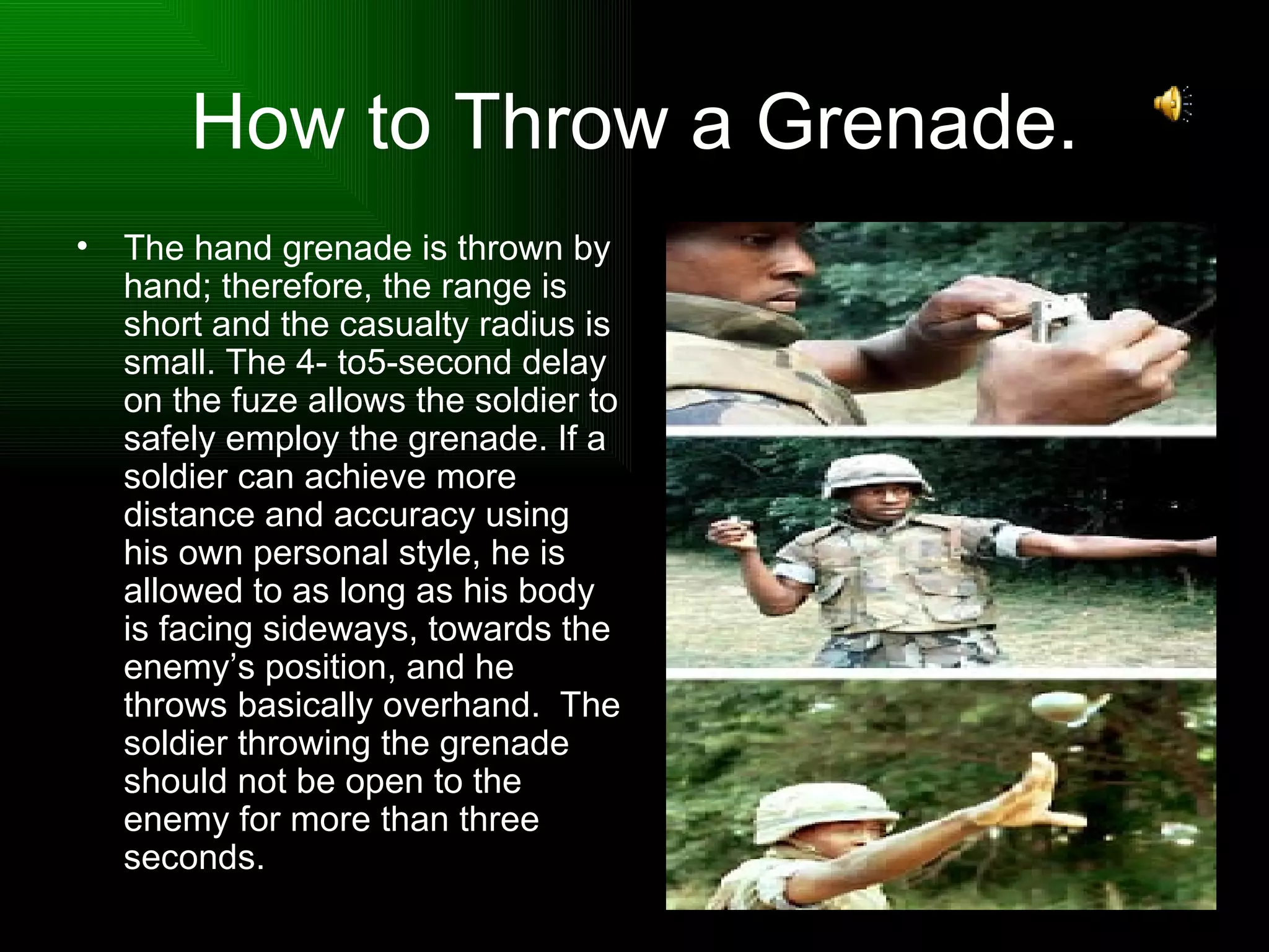 The Science Of Grenades (Power Point) | PPT