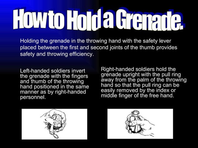 The Science Of Grenades (Power Point) | PPT