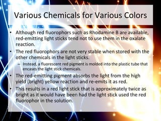 The Science Of Lightsticks | PPT