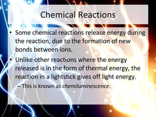 The Science Of Lightsticks | PPT