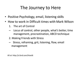 The science of stress and resilience handout | PPTX