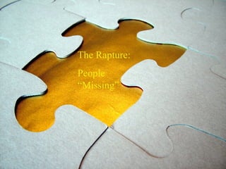 The Second Coming: The Rapture | PPT