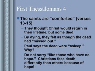 The Second Coming: The Rapture | PPT