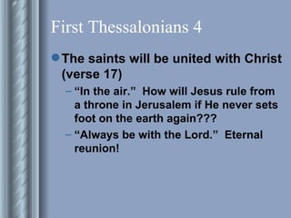 The Second Coming: The Rapture | PPT