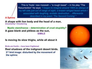 The Second Coming William Butler Yeats | PPT