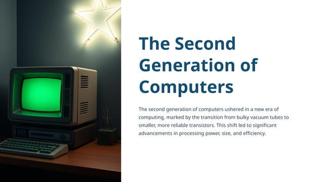 The-Second-Generation-of-Computers. pptx | PPTX
