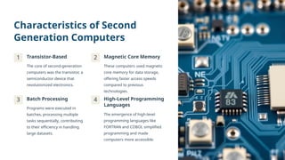 The-Second-Generation-of-Computers. pptx | PPTX