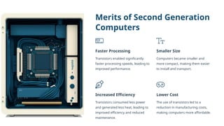 The-Second-Generation-of-Computers. pptx | PPTX