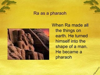 The Secret Name of Ra | PPT