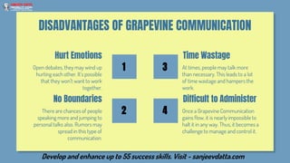 The Secret of Grapevine Communication | PPT
