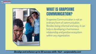 The Secret of Grapevine Communication | PPT