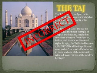 Black Taj Mahal Mystery