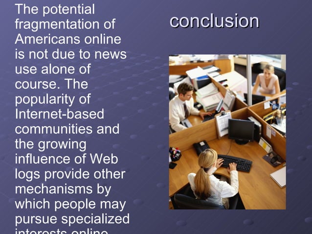 The Seeds Of Audience Fragmentation | PPT