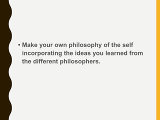 The-Self-from-Various-Philosophical-Perspectives.ppt
