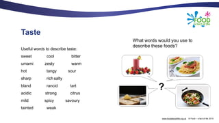 the-senses-and-food..................pptx