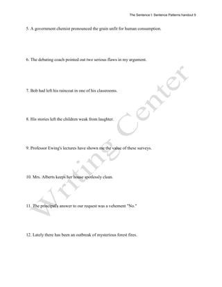 The sentence-part-1 | PDF