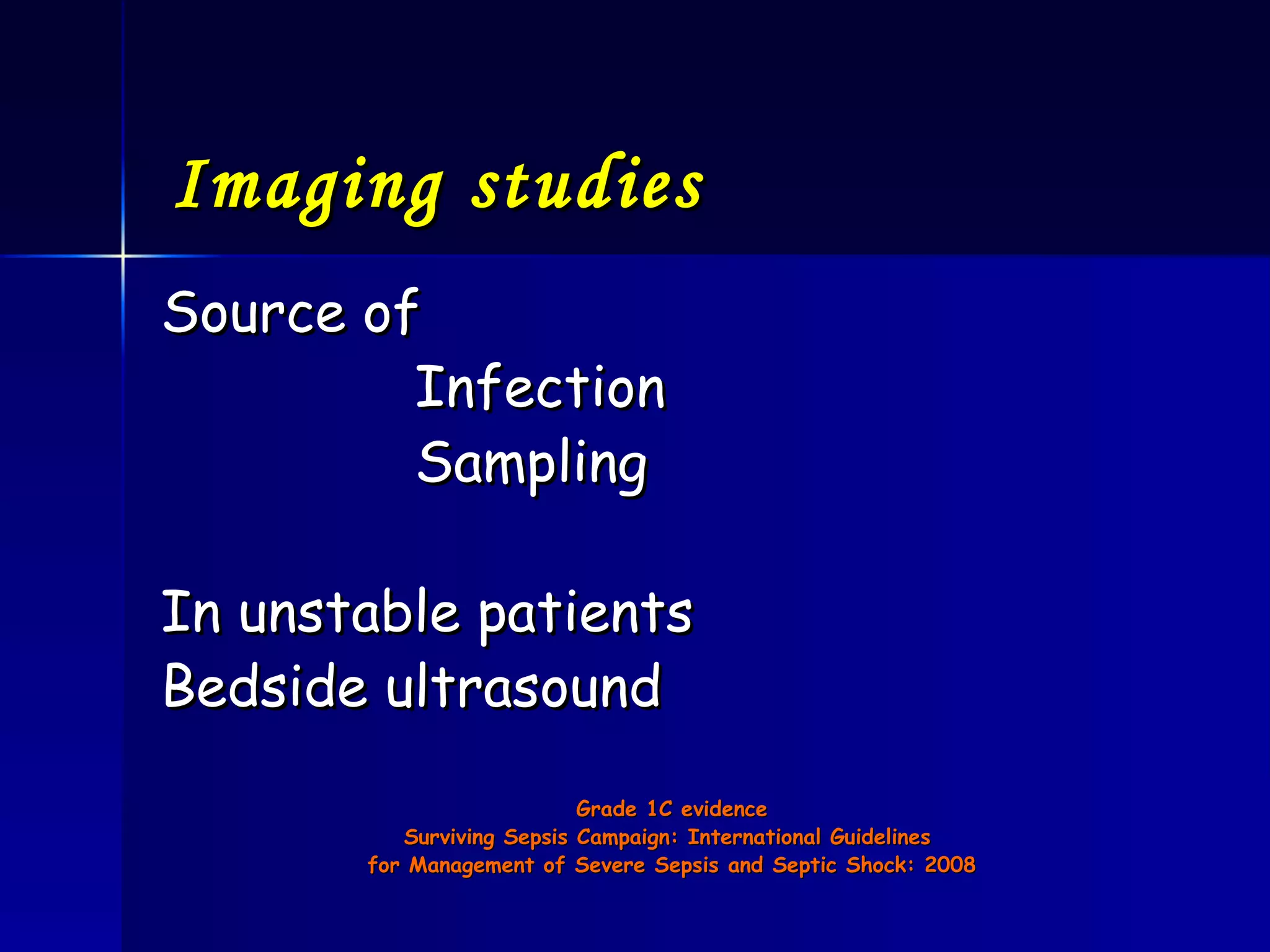 The Sepsis Resuscitation And Management Bundles | PPT