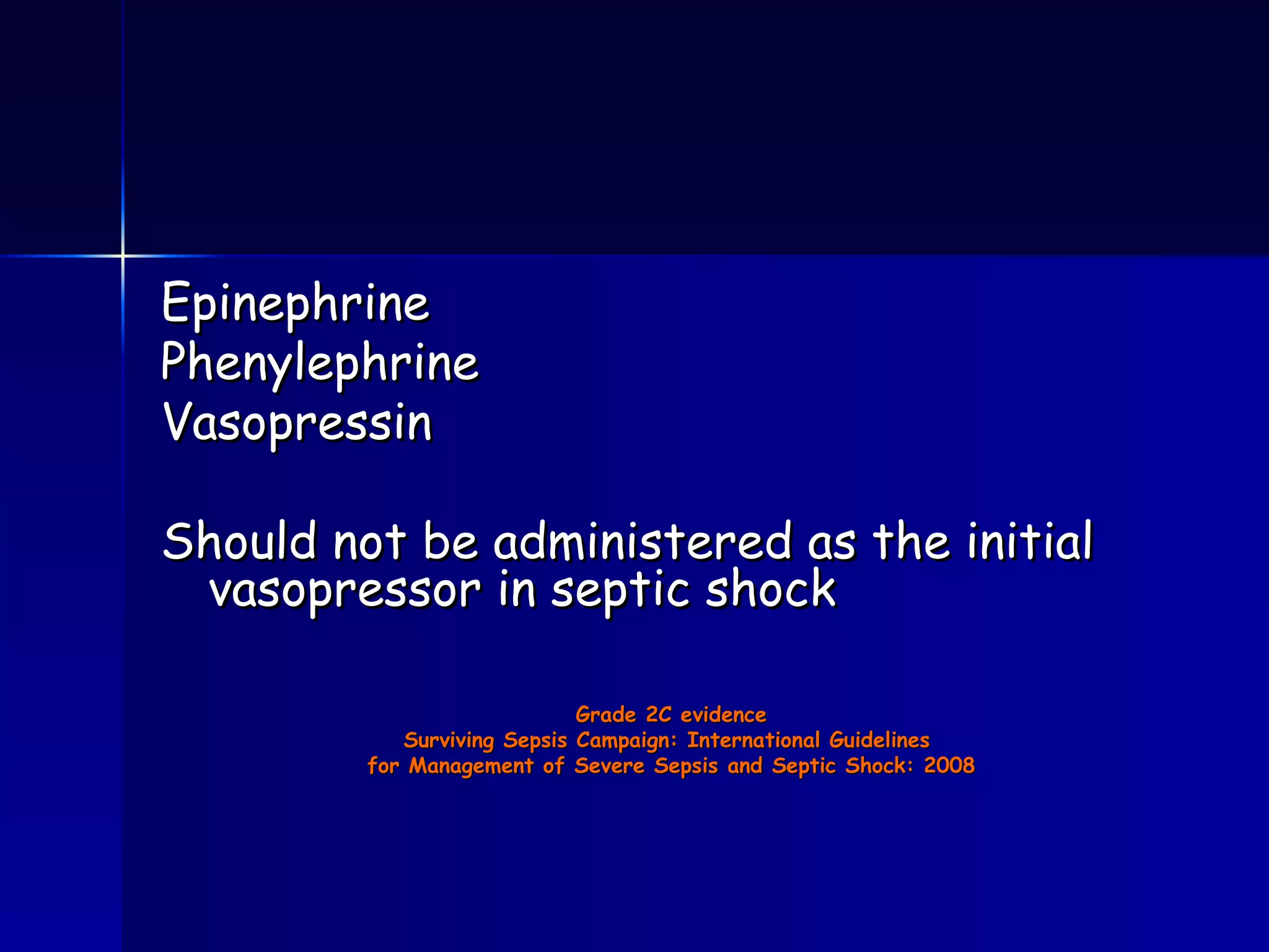 The Sepsis Resuscitation And Management Bundles | PPT