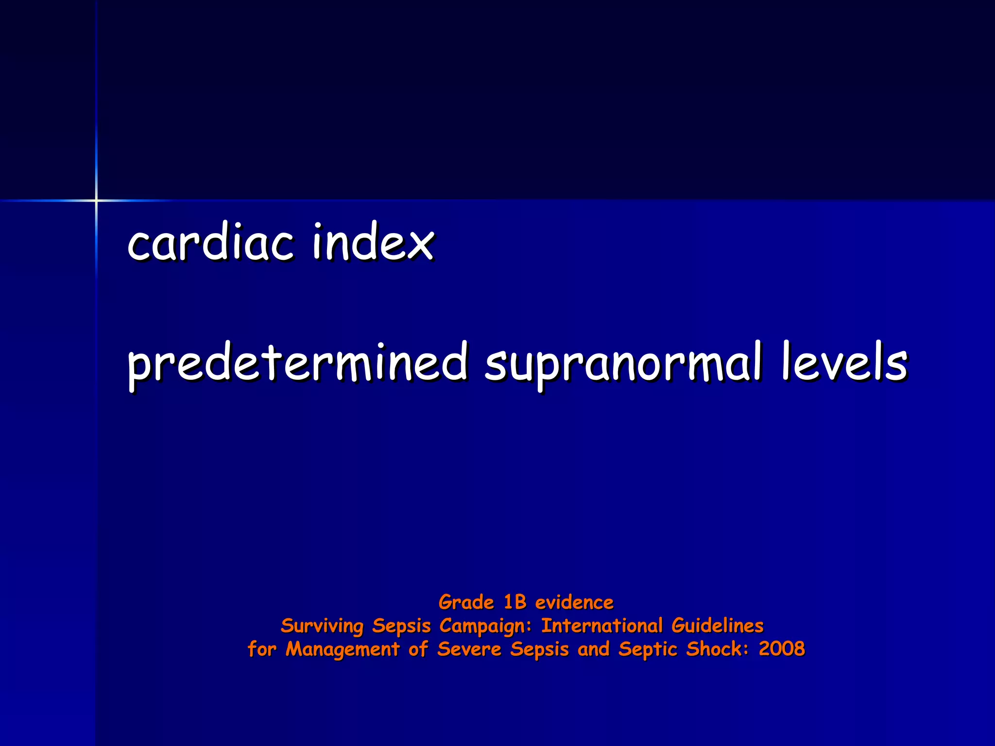 The Sepsis Resuscitation And Management Bundles | PPT