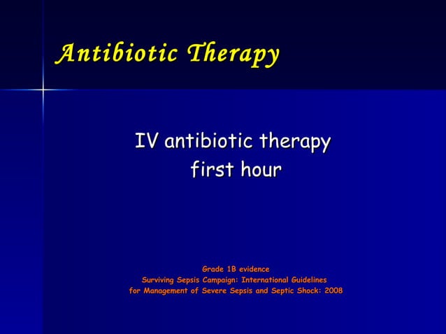 The Sepsis Resuscitation And Management Bundles | PPT