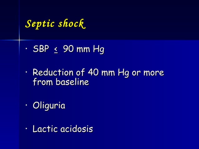The Sepsis Resuscitation And Management Bundles | PPT