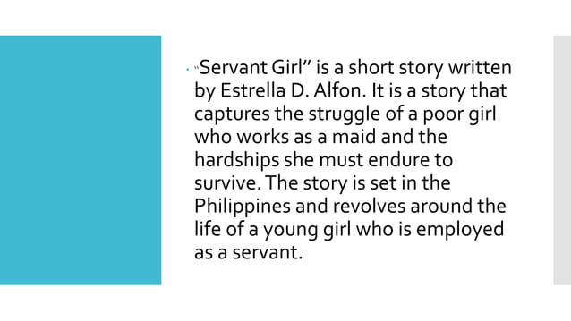 THE-SERVANT-GIRL.pptx