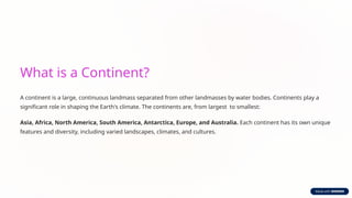 The-Seven-Continents-Basic-Facts. GEOGRAPHY | PPTX