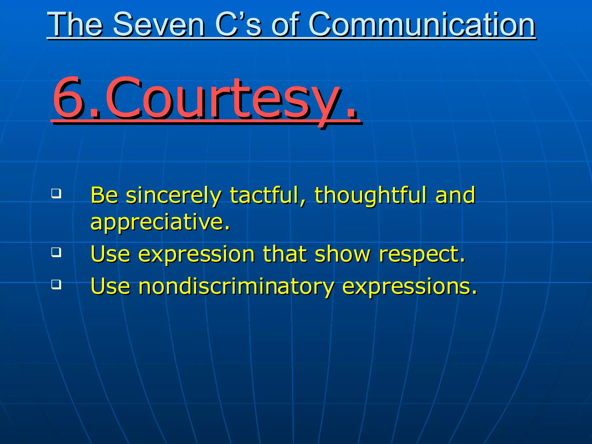 The Seven C’S Of Communication | PPT
