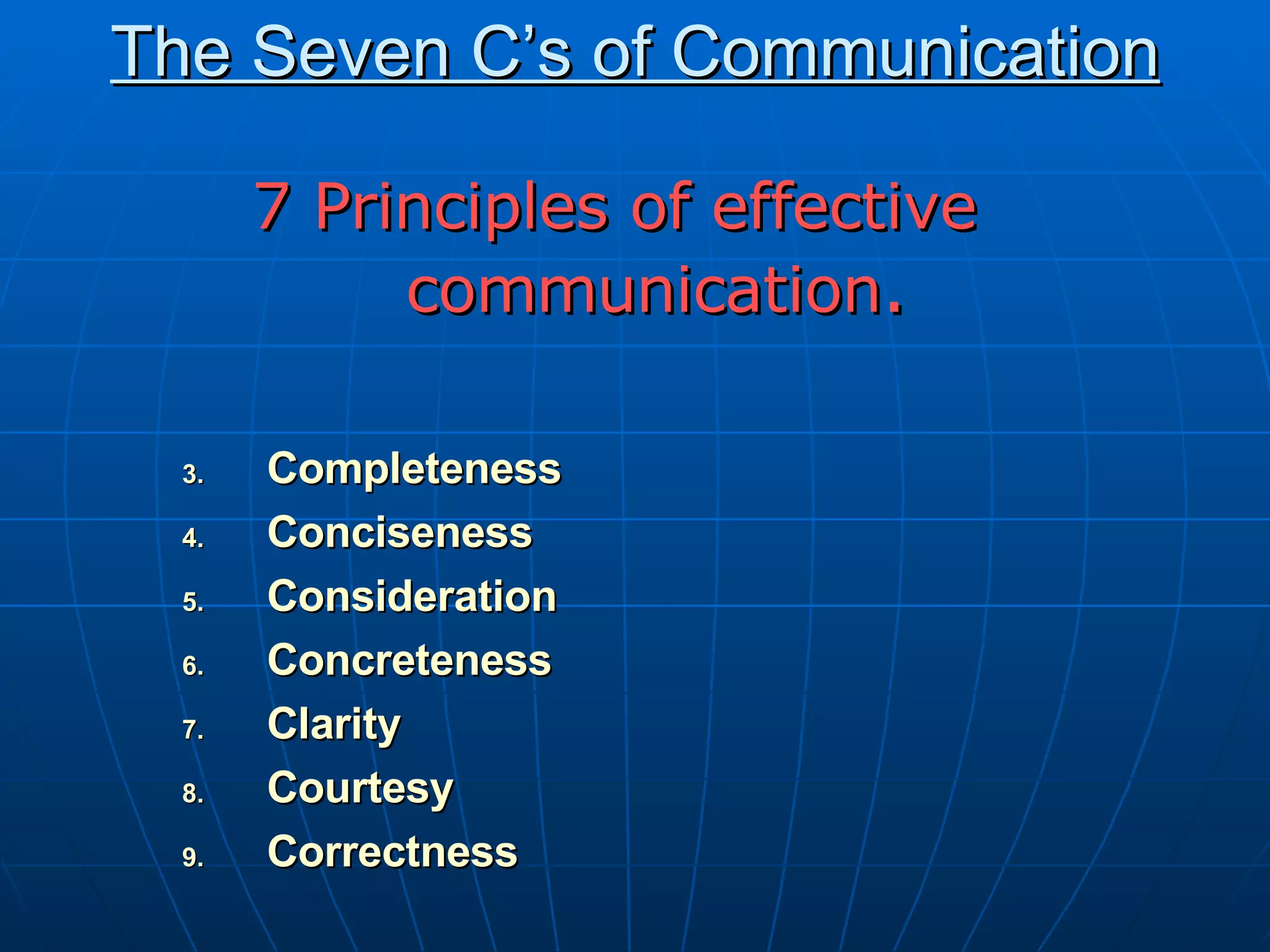 The Seven C’S Of Communication | PPT