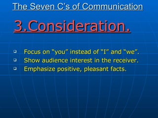 The Seven C’S Of Communication | PPT
