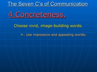 The Seven C’S Of Communication | PPT