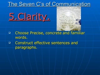 The Seven C’S Of Communication | PPT