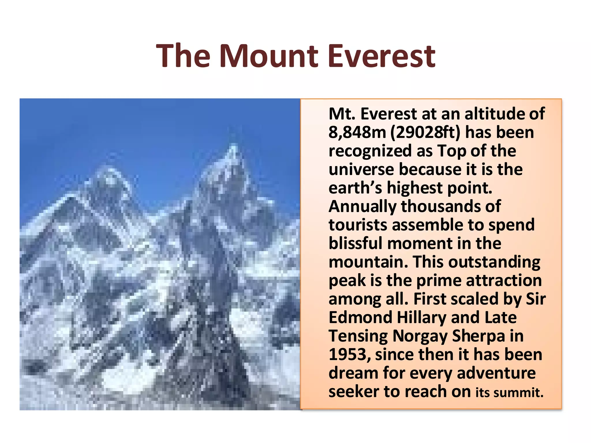 The Seven Natural Wonders Of The World | PPT