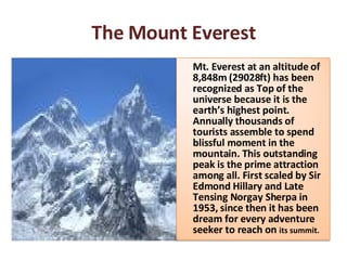 The Seven Natural Wonders Of The World | PPT