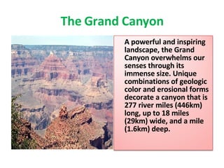 The Seven Natural Wonders Of The World | PPT