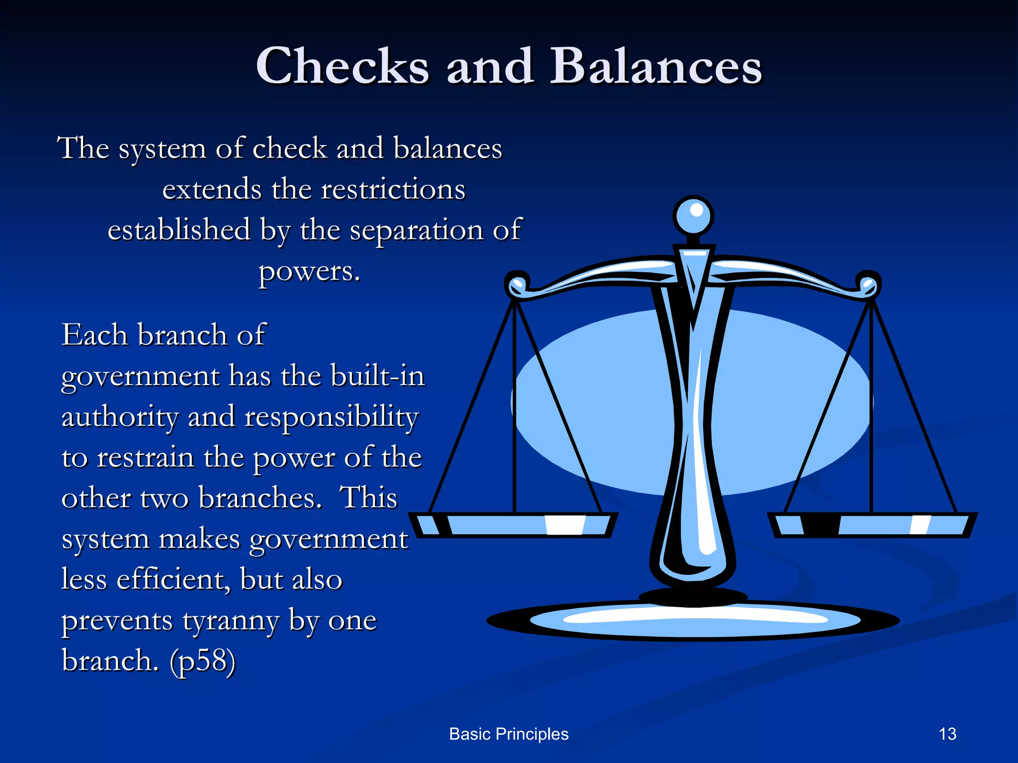 The Seven Principles Of Government | PPT