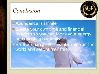 How The SGR Program will help the world | PDF