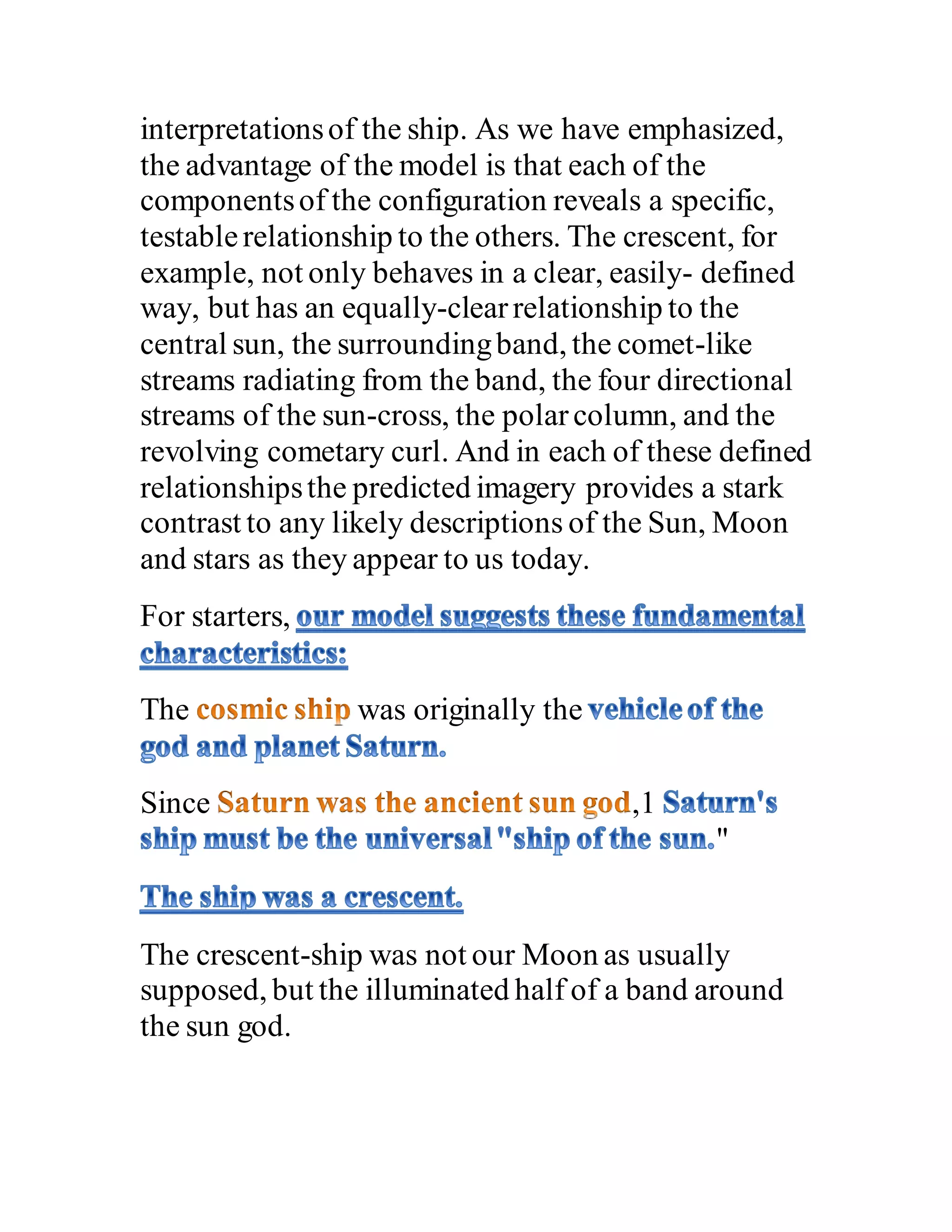 The ship of heaven reconstructing the saturn myth . | DOCX | Astrology ...