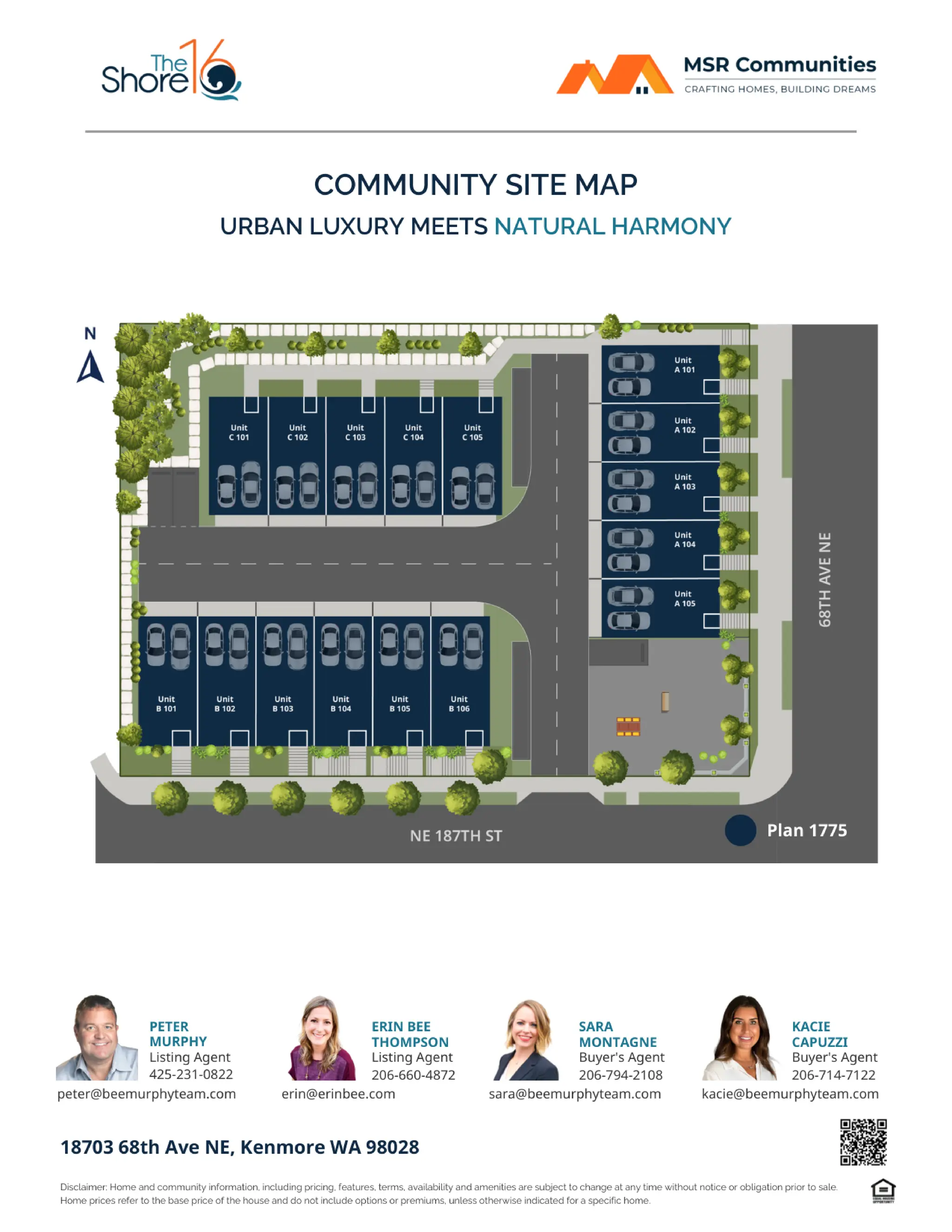 The Shore16 Floor Plans By MSR Communities | PDF