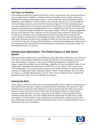 The Shortcut Guide to SQL Server Infrastructure Optimization | PDF