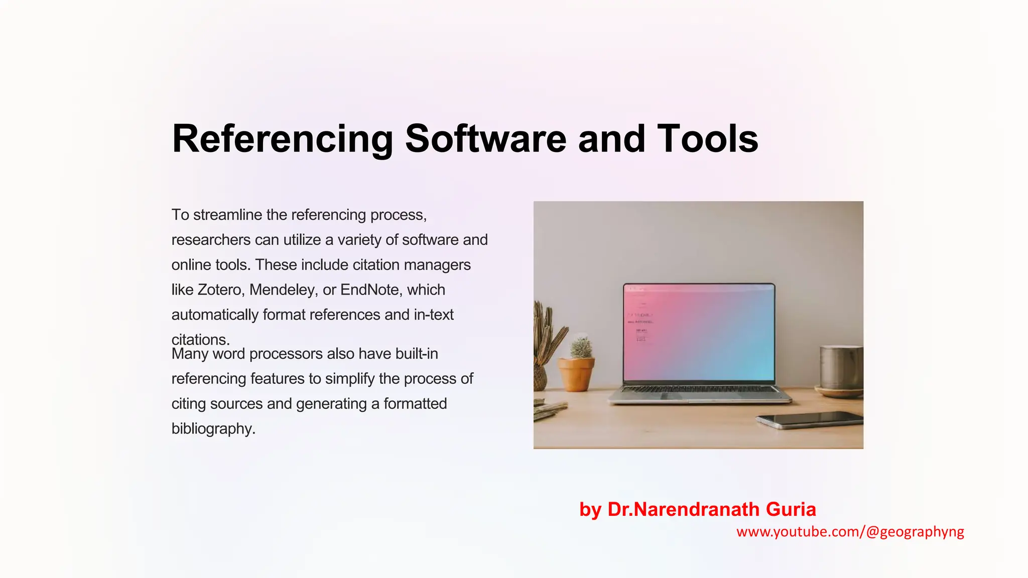 References in Research Papers | Research Methodology | PPTX