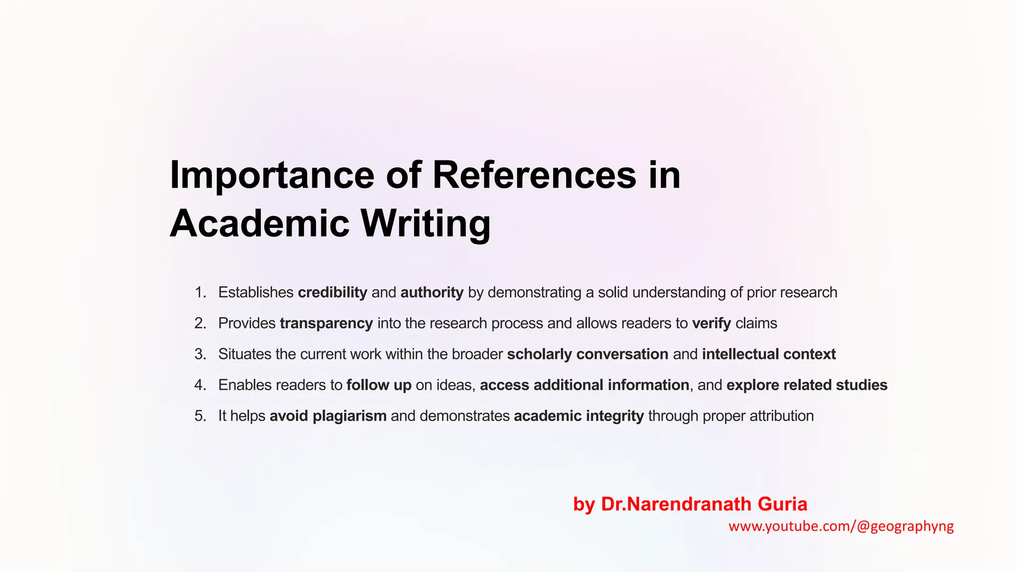 References in Research Papers | Research Methodology | PPTX