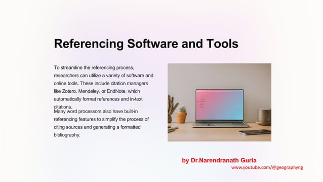 References in Research Papers | Research Methodology | PPTX