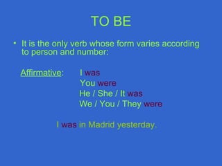 The simple-past-tense | PPT