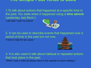 the-simple-past-tense.ppt