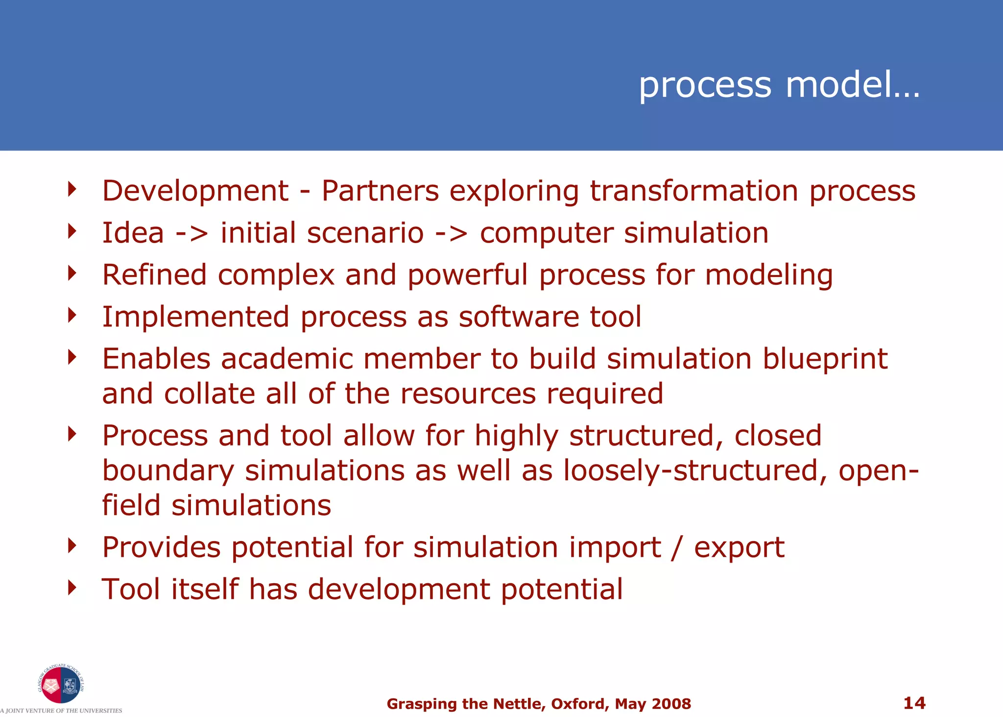 The SIMPLE Project - transactional learning & plagiarism | PPT