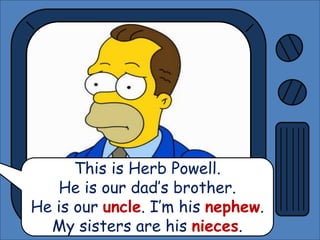 The simpsons family | PPTX